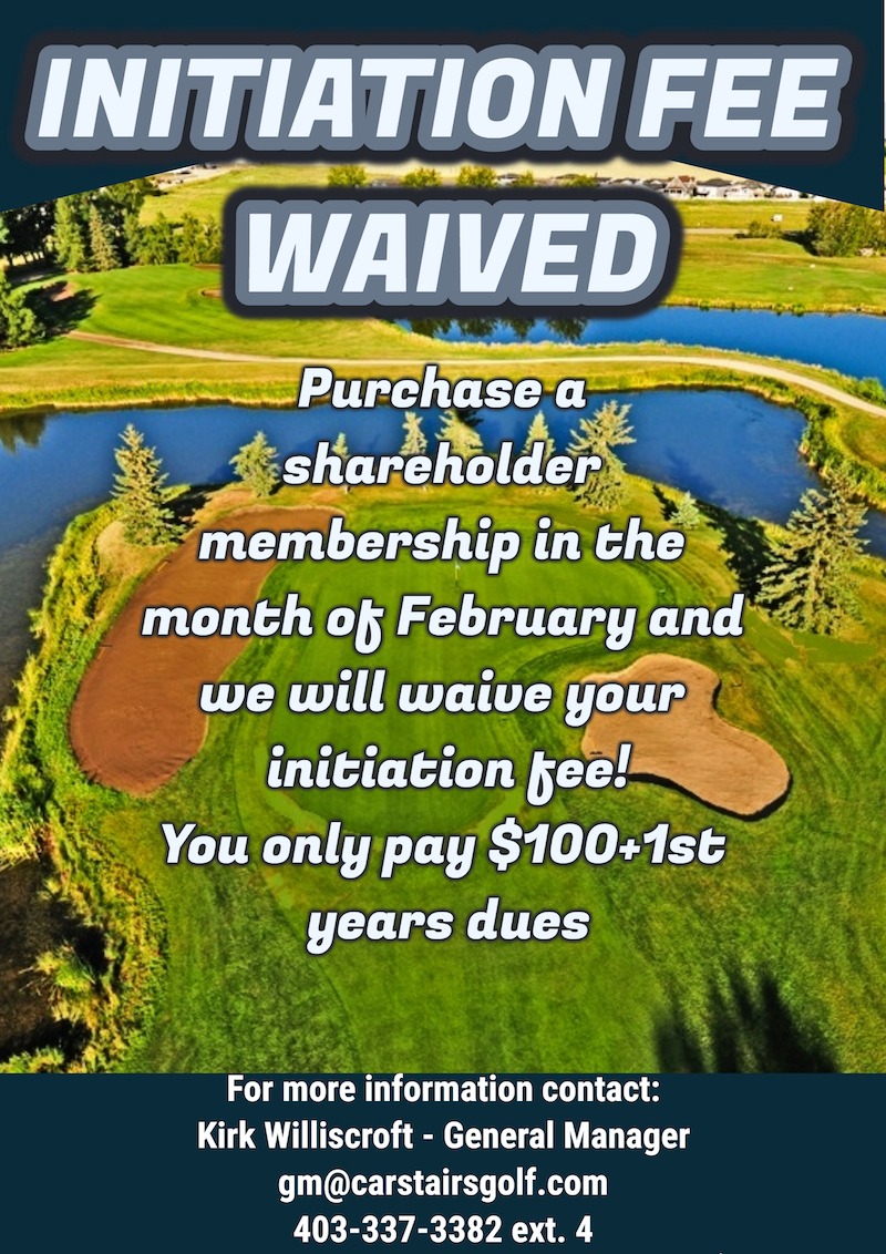 Carstairs Community Golf Club – Magnificent Golf & Outstanding Service